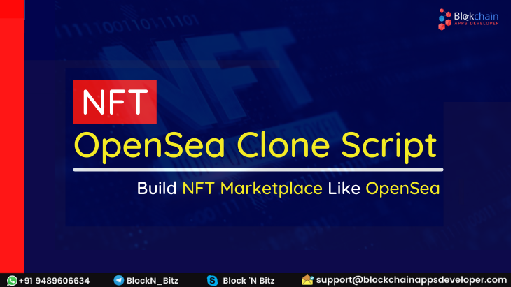 OpenSea Clone Script | OpenSea Clone Software | Build NFT Marketplace Like OpenSea